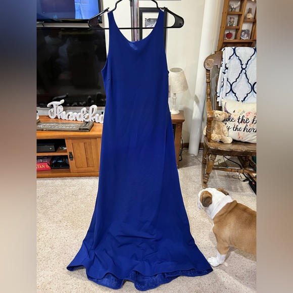 Sequin Hearts | Dresses | Sequin Hearts Blue Formal Dress | Poshmark